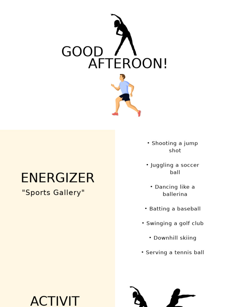 Non Locomotor Movements Presentation.K V Log | PDF