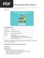 Soal Pendidikan Pancasila Kelas 5 Bab 2 Kurikulum Merdeka | PDF