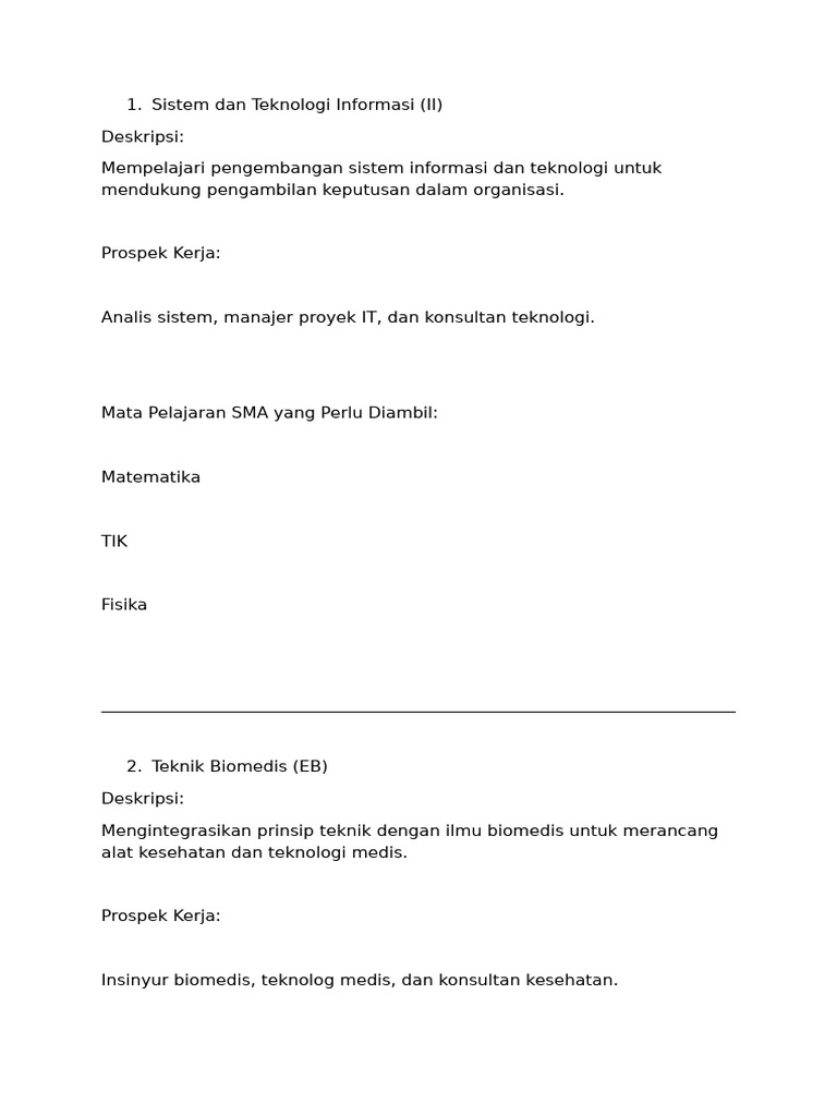 Sekolah Teknik Elektro Dan Informatika (STEI) | PDF