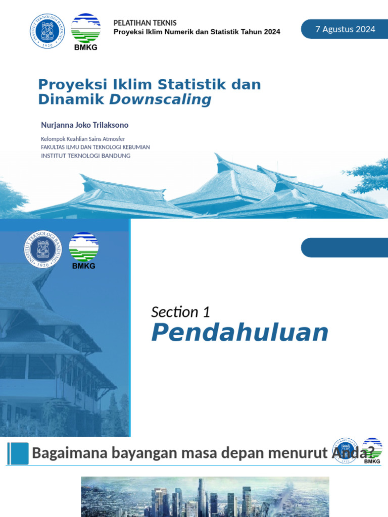 Statistic Downscaling Pdf General Circulation Model Climate