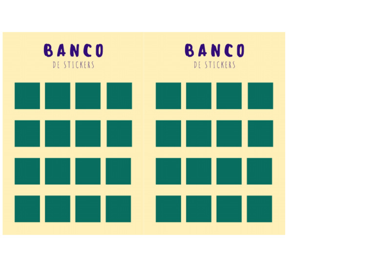 Banco Stickers | PDF