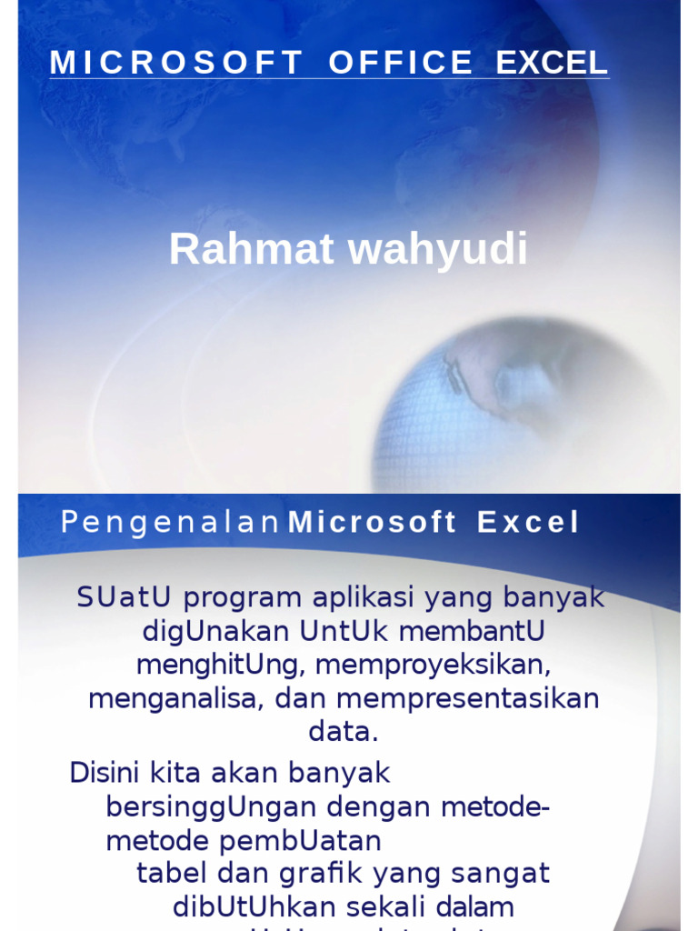 Pengenalan MS - Excel 2010 | PDF