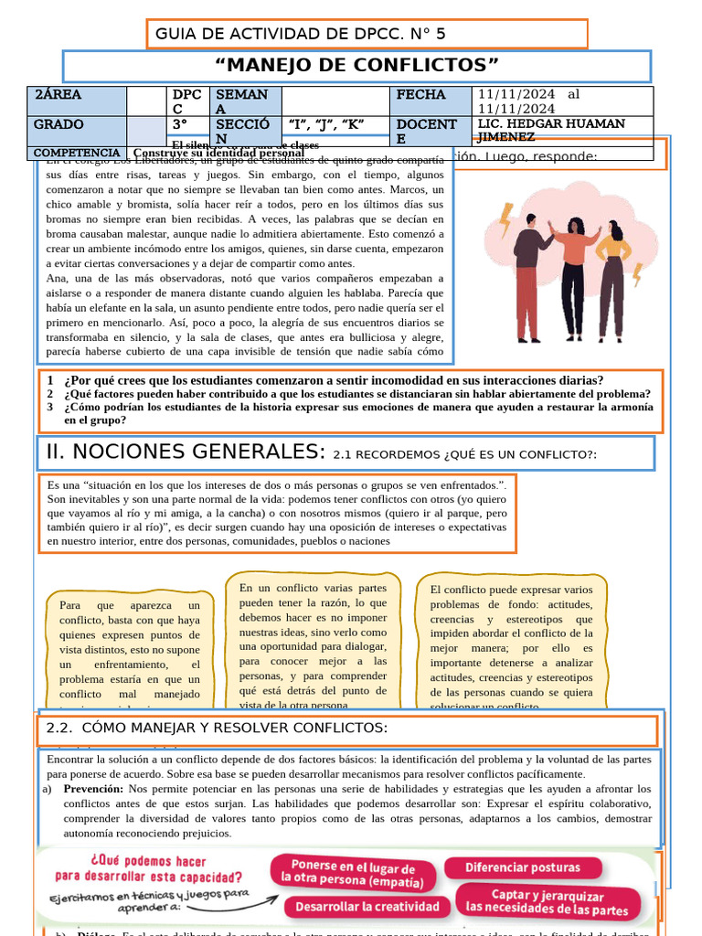 Guia de | PDF | Conflicto (proceso) | Mediación