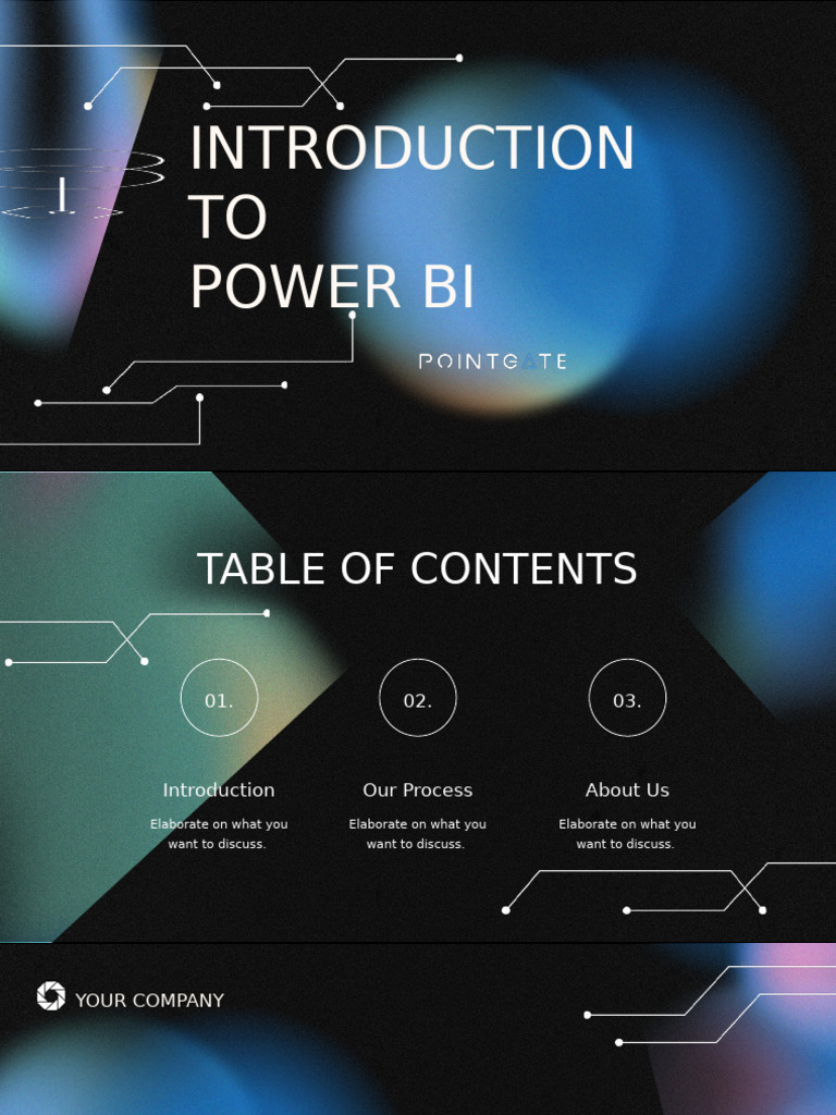 Intro to Power BI Presentation_01 | PDF | Computing