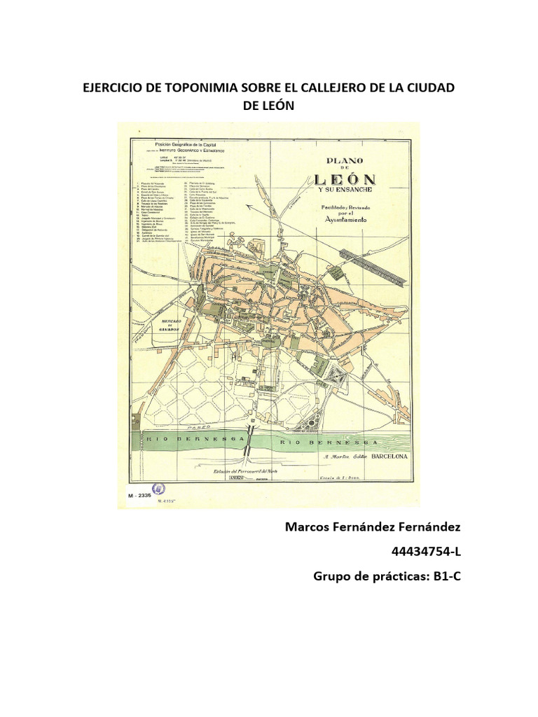 Excursión Por León - Marcos Fernández Fernández | PDF | Viajes y ...