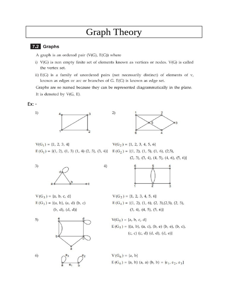 Graph Theory | PDF