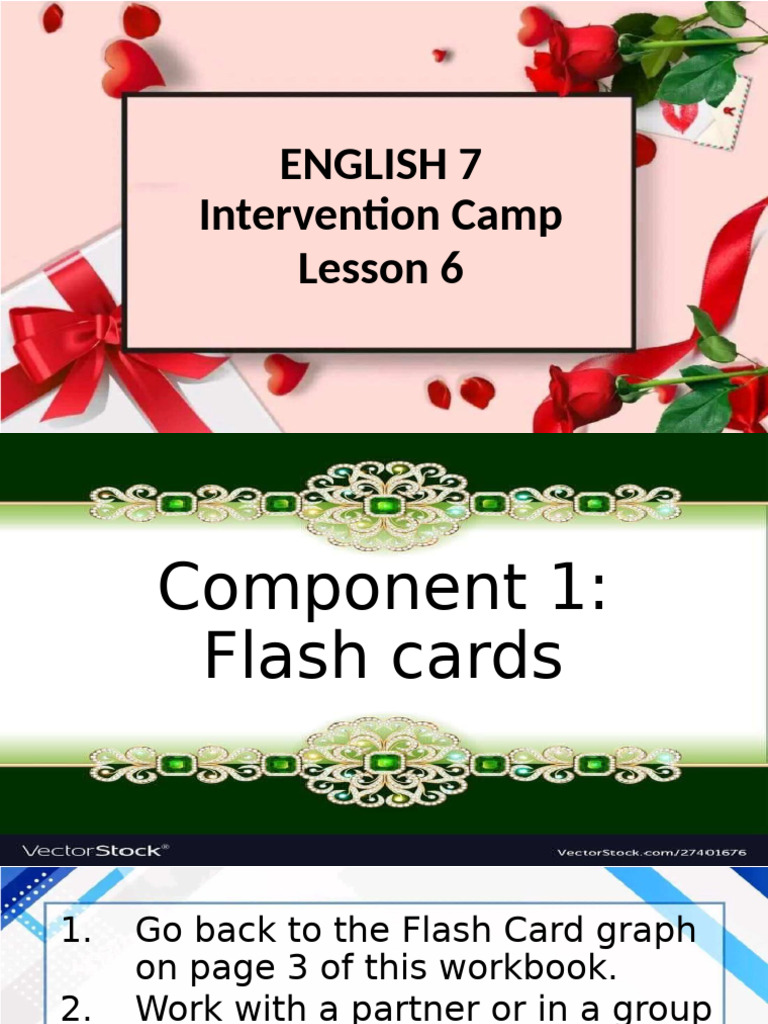 NLC English INTERVENTION LESSON 6-D2 | PDF | Language Arts & Discipline