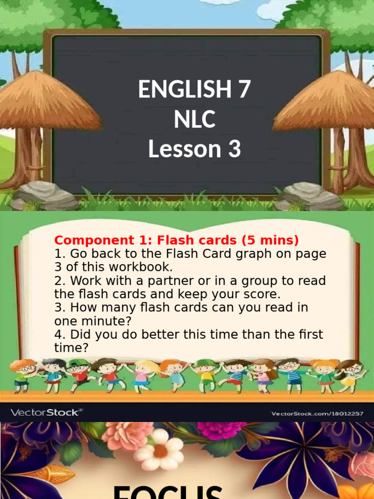 NLC English INTERVENTION LESSON 3-D1 | PDF | English Language | Languages