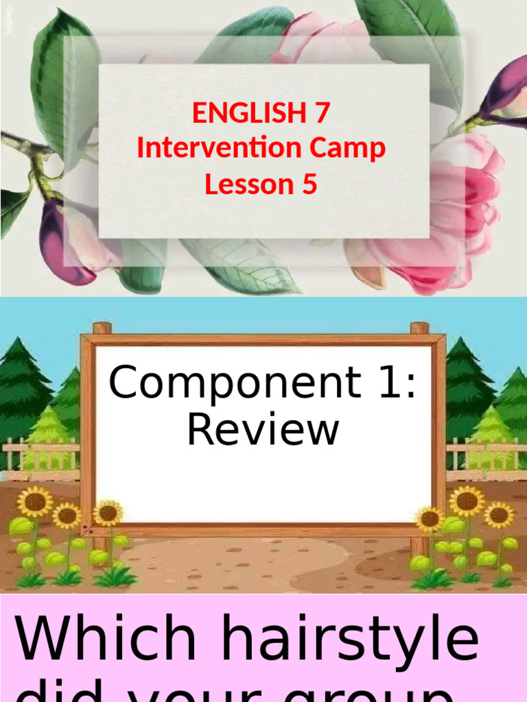 NLC English INTERVENTION LESSON 5-D2 | PDF | Career & Growth | Language ...