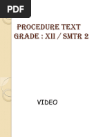 Procedure Text Definition, Generic Structures, Purposes, Language Features | PDF | Automated ...