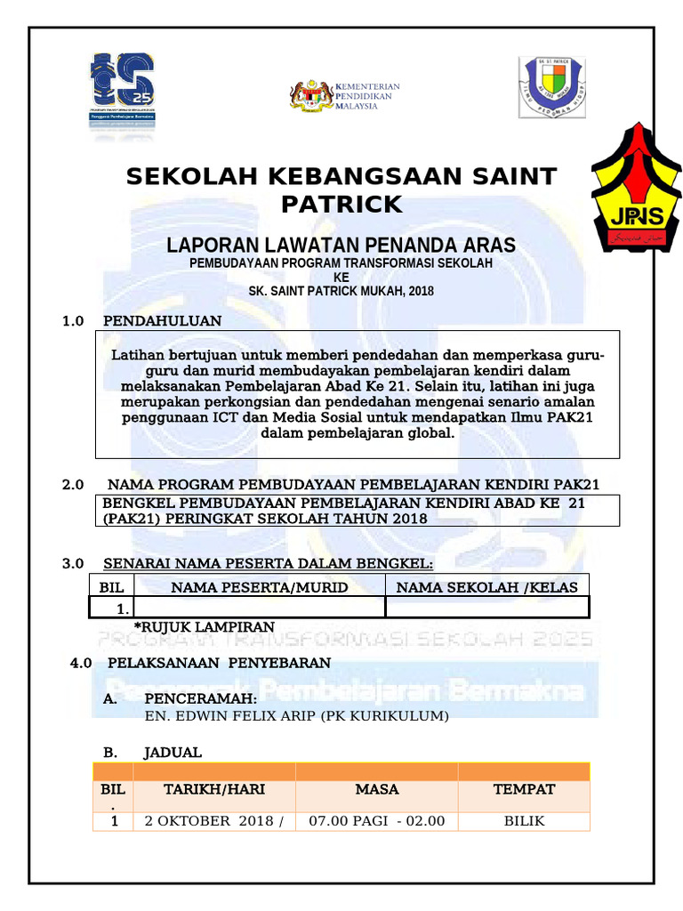 Laporan Bengkel TS25 | PDF