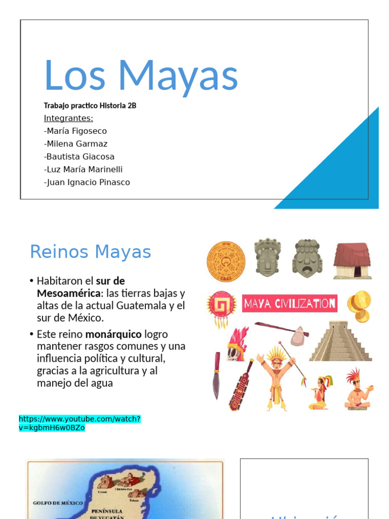 Presentacion Mayas | PDF | Civilización maya