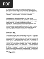 Cultura y Tradiciones de los Tzeltal | PDF
