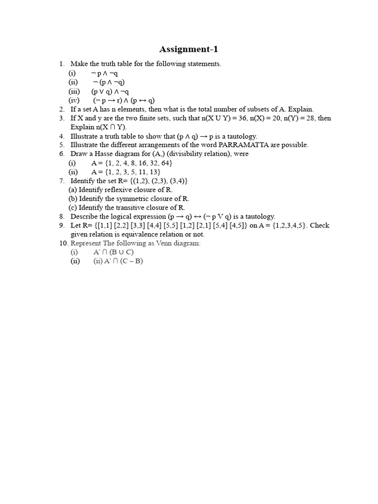 Assignment 1 | PDF | Teaching Methods & Materials | Science & Mathematics