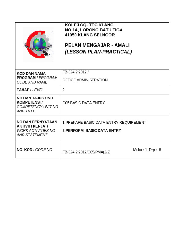 Pma c05 Data Entry Basic 2 | PDF | Oracle Database | Application Software