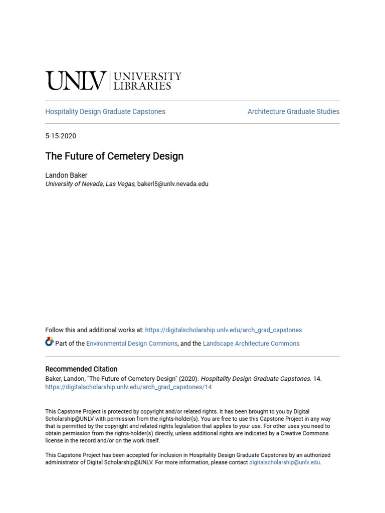 Future Cemetery Design Innovations | PDF | Cemetery | Funeral