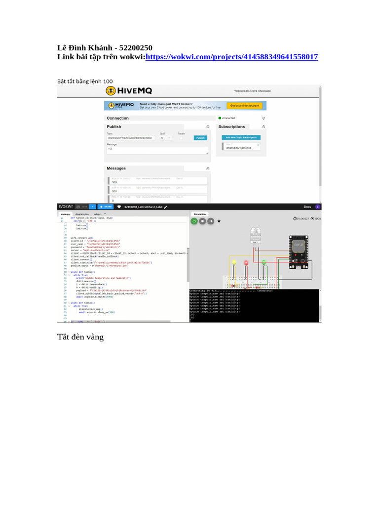 Lab09 52200250 Report | PDF