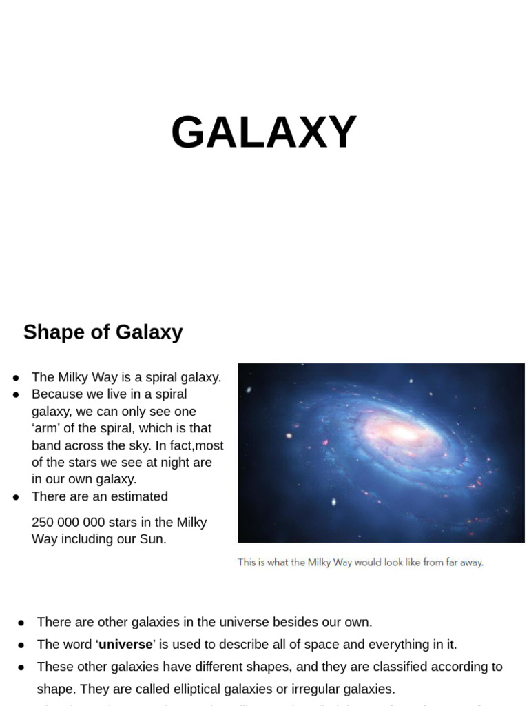 Galaxy | PDF | Asteroid | Galaxy