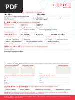Star Health Claim Forms | PDF | Identity Document | Access Control