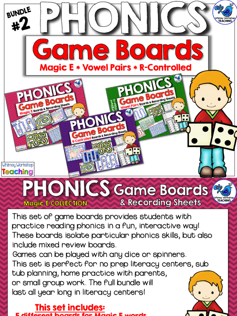 Bundle 2 Phonics Games | PDF