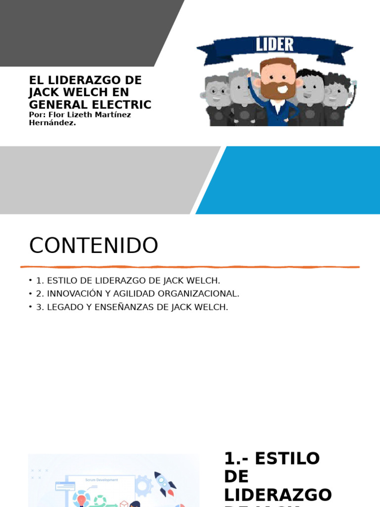 Liderazgo de Jack Welch en GE | PDF | Liderazgo | Economias