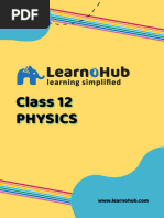 Pyq Class 12th Physics CH 1 | PDF