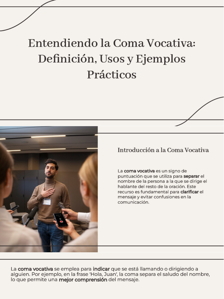 Slidesgo Entendiendo La Coma Vocativa Definicion Usos y Ejemplos ...