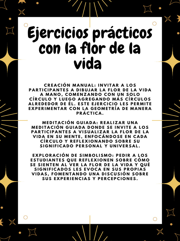 Ejercicios Practicos de La Flor de La Vida - 20241002 - 235738 - 0000 | PDF