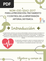 Norma Oficial Mexicana NOM-030-SSA2-2009, para La Prevención, Detección, Diagnóstico ...