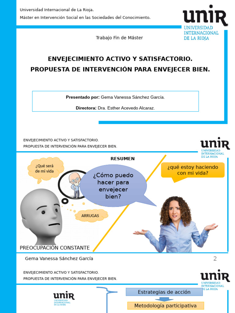 Defensa de Mi TFM - Gema Vanessa | PDF | Cognición