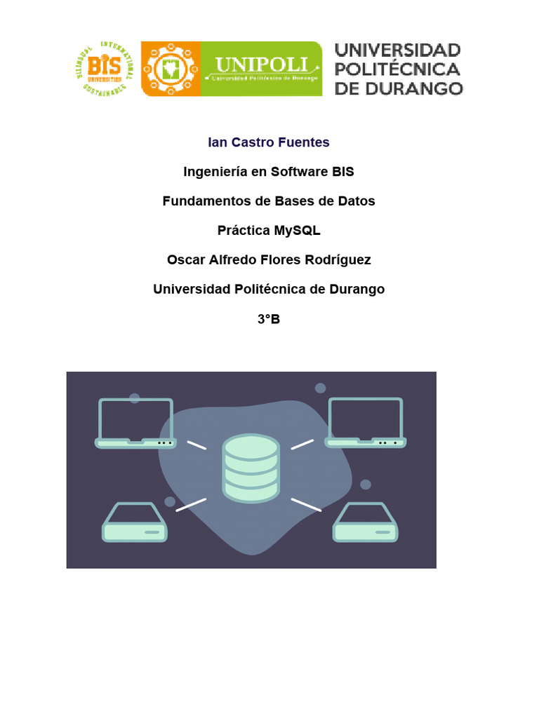 Repaso General para Examen MySQL | PDF | Bases de datos | Datos de computadora
