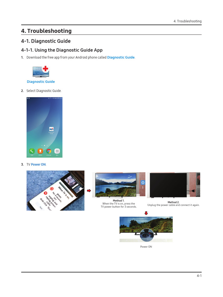 SAMSUNG UA65AU8100K Troubleshooting | PDF | Wi Fi | Hdmi