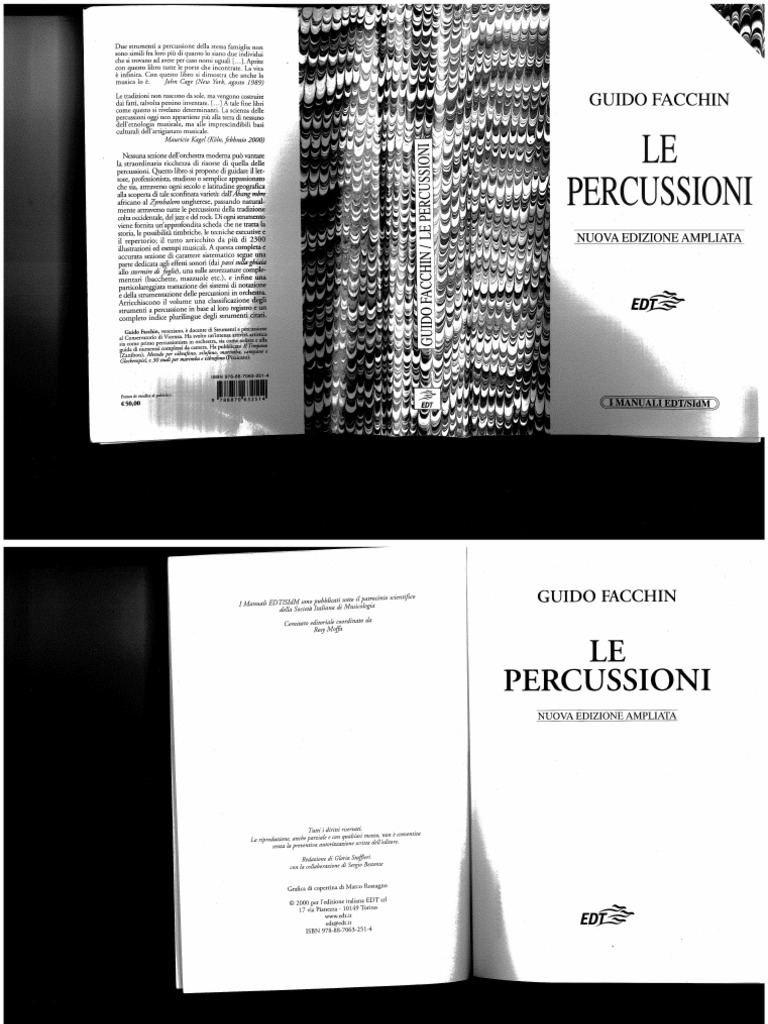 Facchin - Le Percussioni | PDF