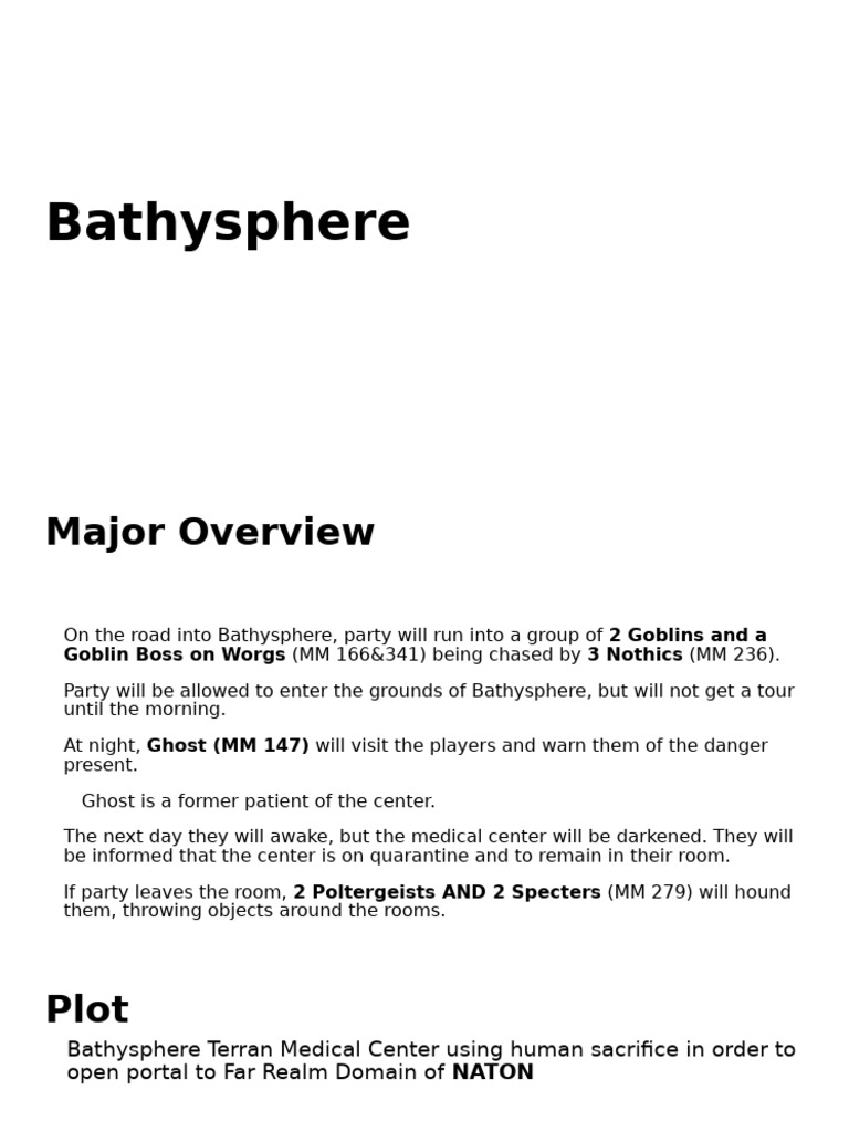 Bathysphere | PDF | Mystery, Thriller & Crime Fiction | Young Adult