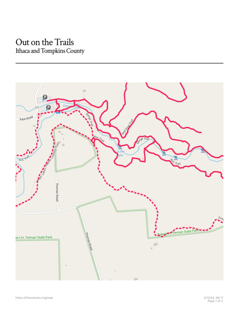 Trail Map Turns | PDF