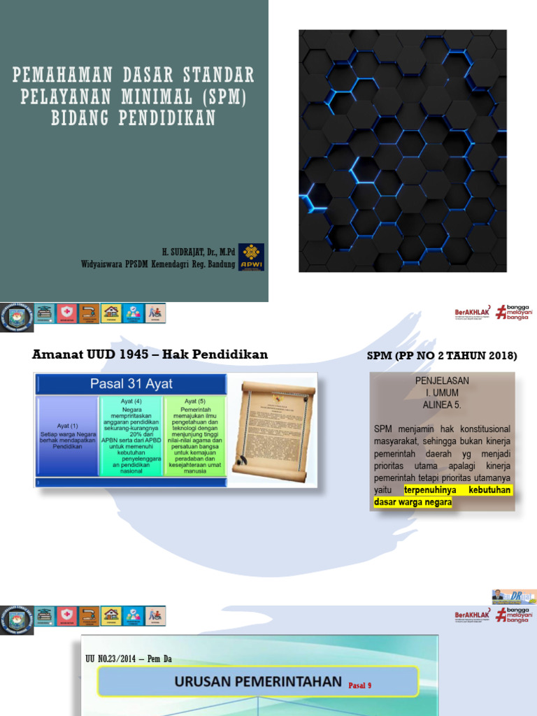 3a. Pemahaman Dasar SPM Pend 18112024 | PDF