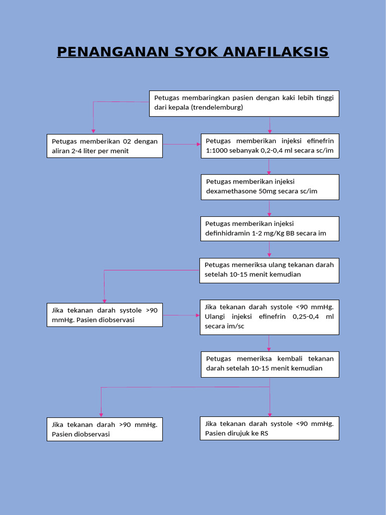 Penanganan Syok Anafilaksis | PDF