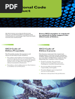 (ISC) 2 Code of Ethics | PDF
