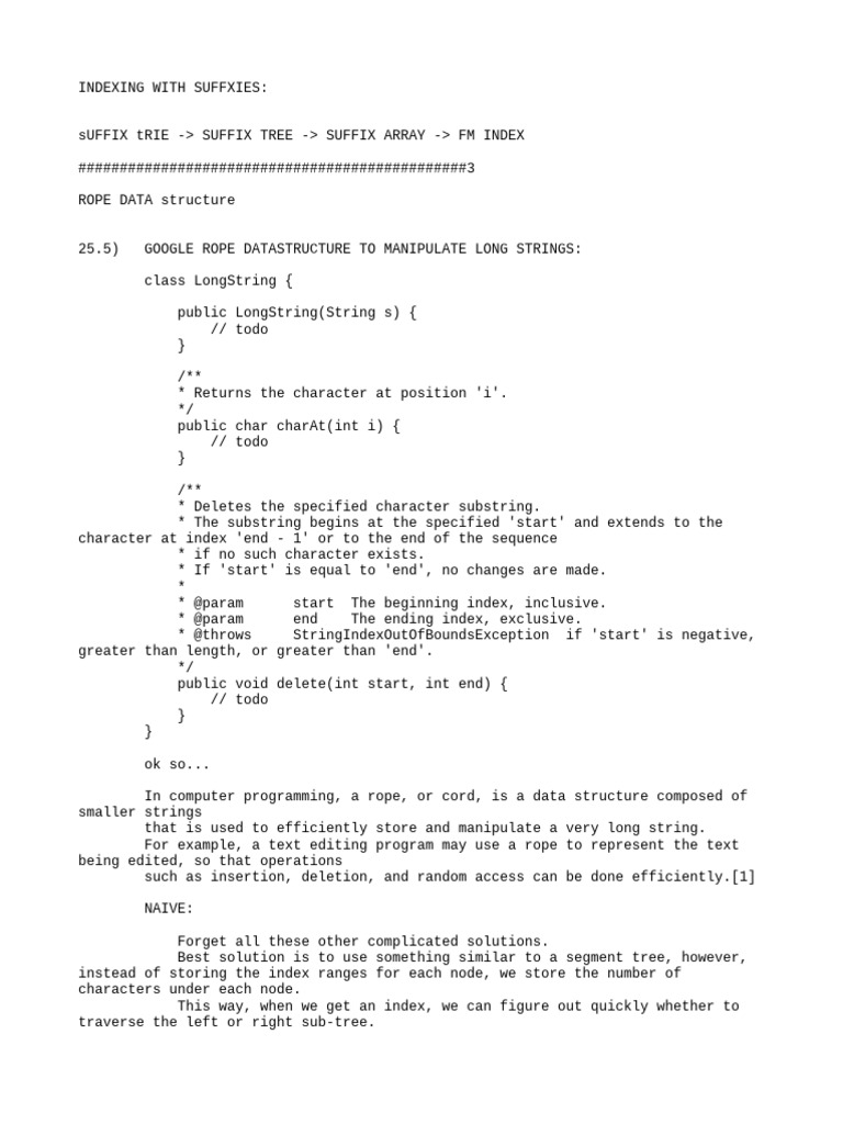 Harman Design of String Datastructures | PDF | Algorithms And Data Structures | Computer Programming
