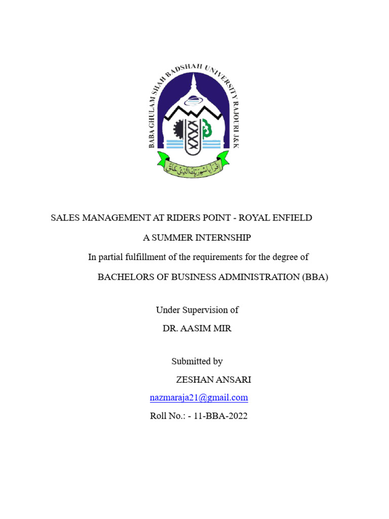 Zeshan Ansari Report | PDF | Brand | Marketing