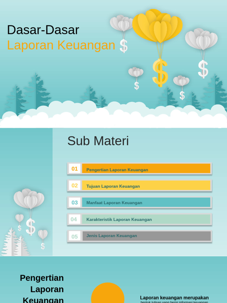 Materi Laporan Keuangan Kelas 12 | PDF | Bisnis | Pengelolaan Keuangan & Uang