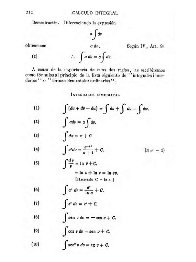Formulario de Integracion Inmediata Granville | PDF