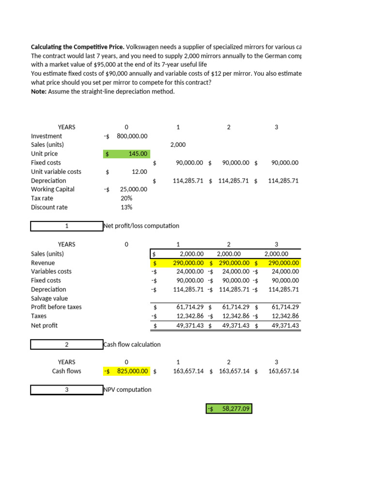 Proy Inv Ing 04-11-2024 Goal Seek Autumn 2024 | PDF | Depreciation ...