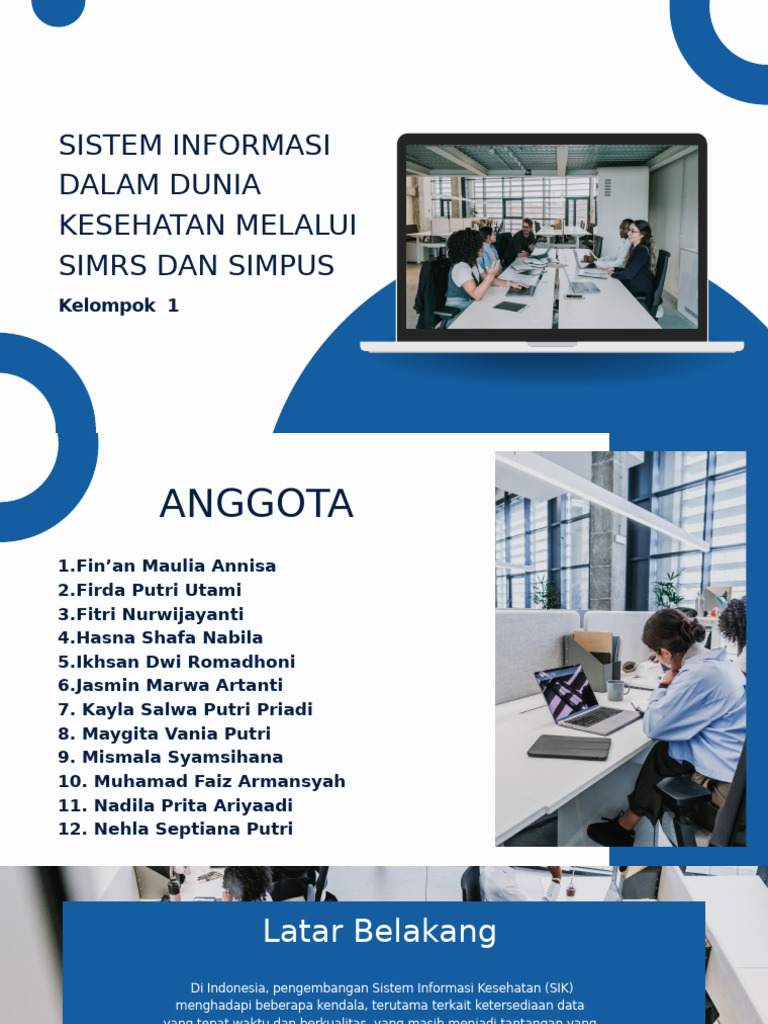 Login SIMKES Kebumen dalam SIMRS/SIMPUS | PDF