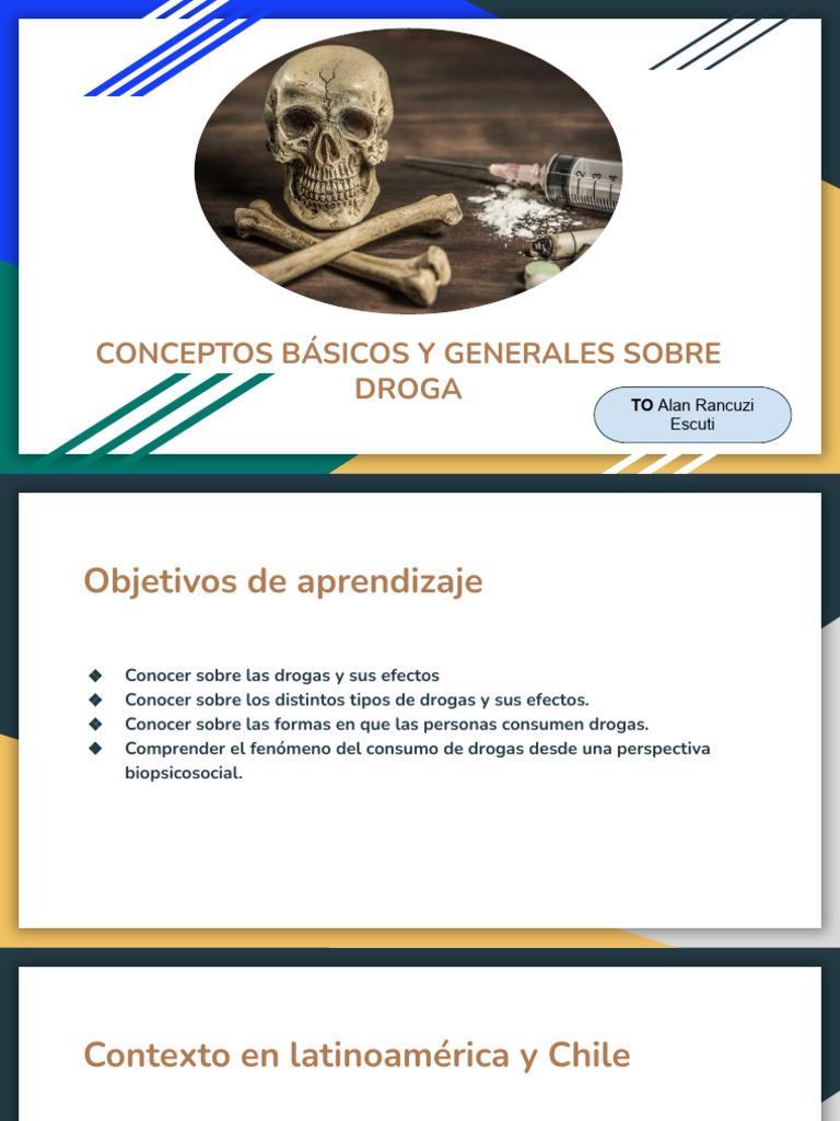 Conceptos Básicos y Generales Sobre Droga | PDF | Cannabis (Droga) | Drogas