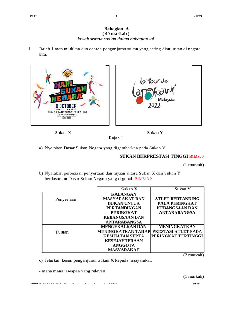 SS K2 PPC - Skema | PDF