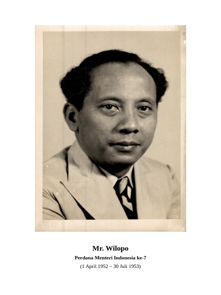 Biografi Wilopo | PDF