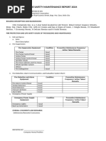 BFP Fire Safety Inspection Checklist | PDF | Fire Safety | Building ...