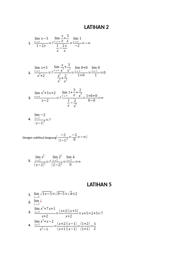 Latihan 2 | PDF