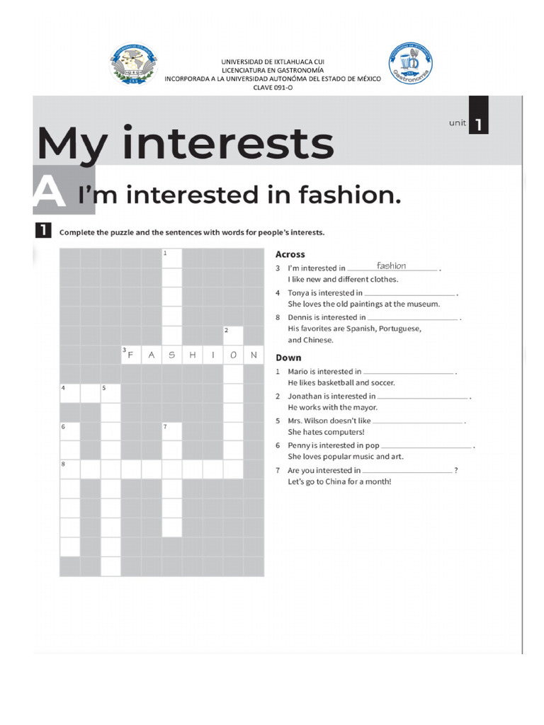 Unit 1. Four Corners | PDF